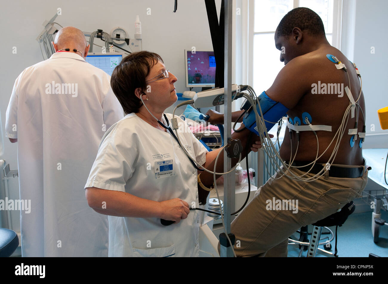 Exercise ecg hi-res stock photography and images - Alamy