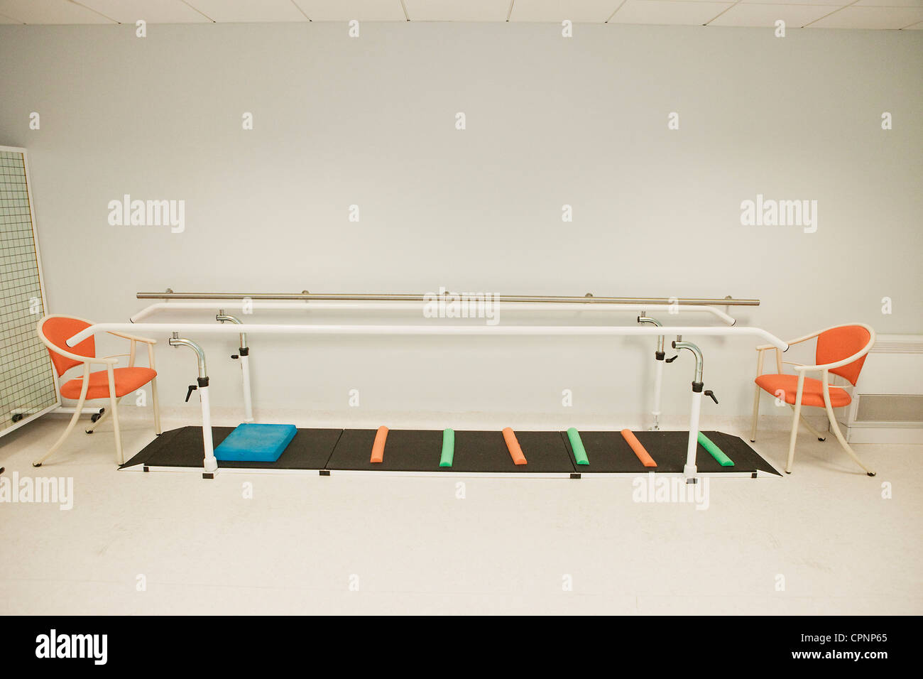 Physiotherapy walking bars hi-res stock photography and images - Alamy