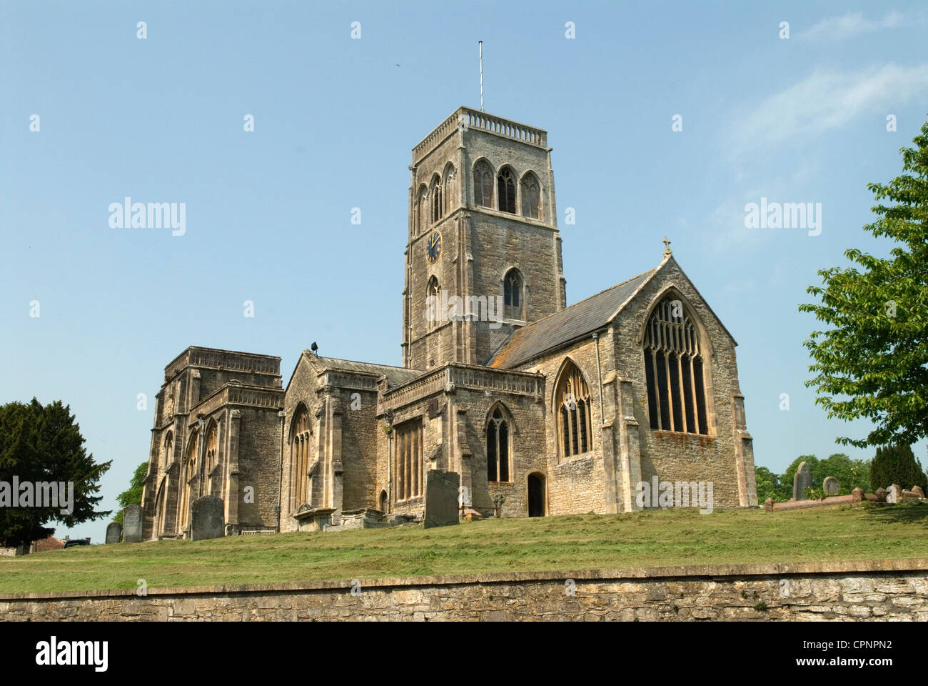 St marys church wedmore somerset hi-res stock photography and images ...
