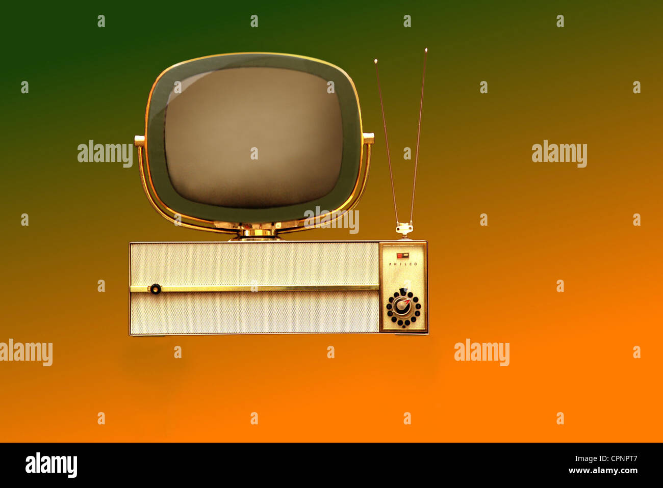 broadcast, television, television set Philco Predicta, with turnable 17 ...