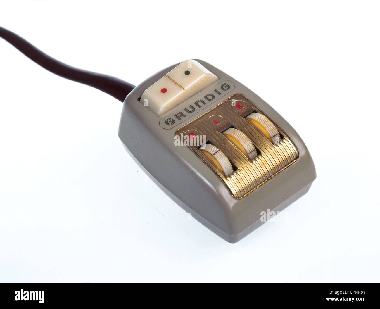 broadcast, television, television set, remote control, Grundig Fernseh ...