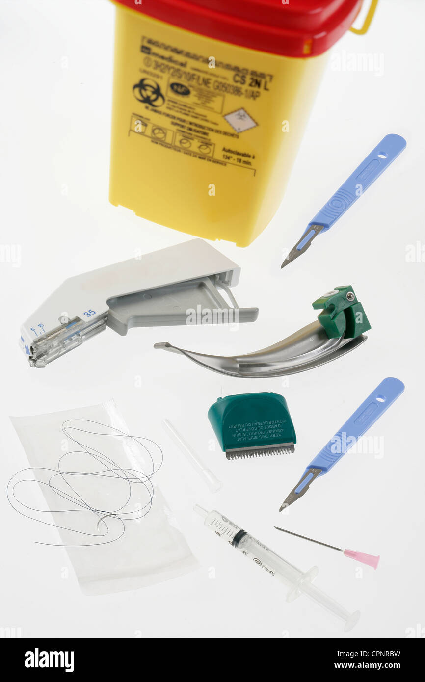 Surgical Instrument Waste High Resolution Stock Photography and Images ...