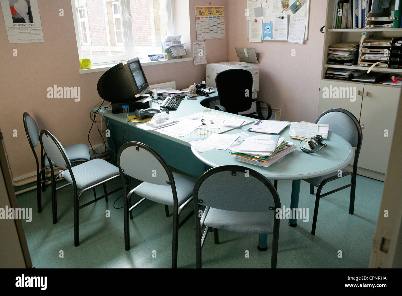 INTERIOR OF A HOSPITAL Stock Photo - Alamy