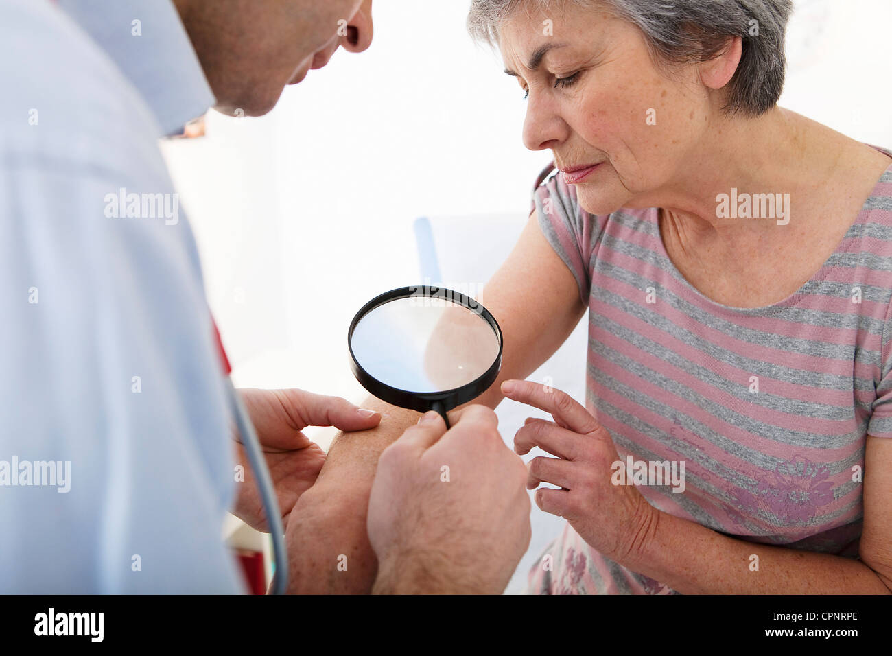 DERMATOLOGY, SYMPTOMATOLOGY ELDE Stock Photo - Alamy