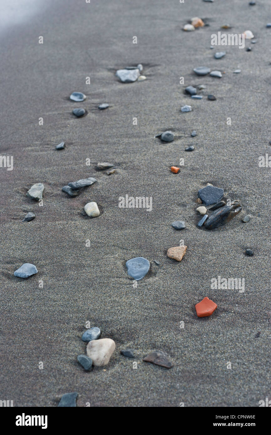 Beach with colored stones hi-res stock photography and images - Alamy
