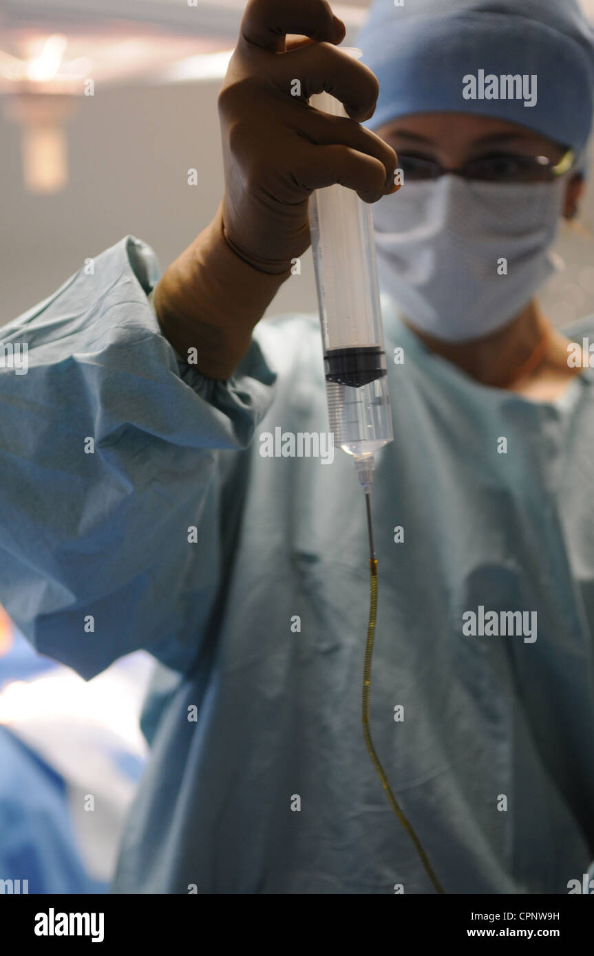 OPERATING ROOM NURSE Stock Photo - Alamy