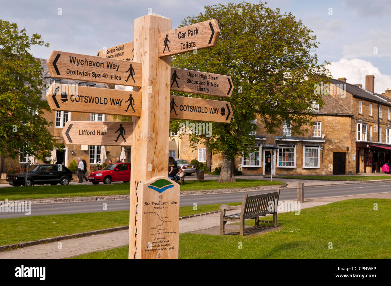 Signpost to the cotswolds hi-res stock photography and images - Alamy