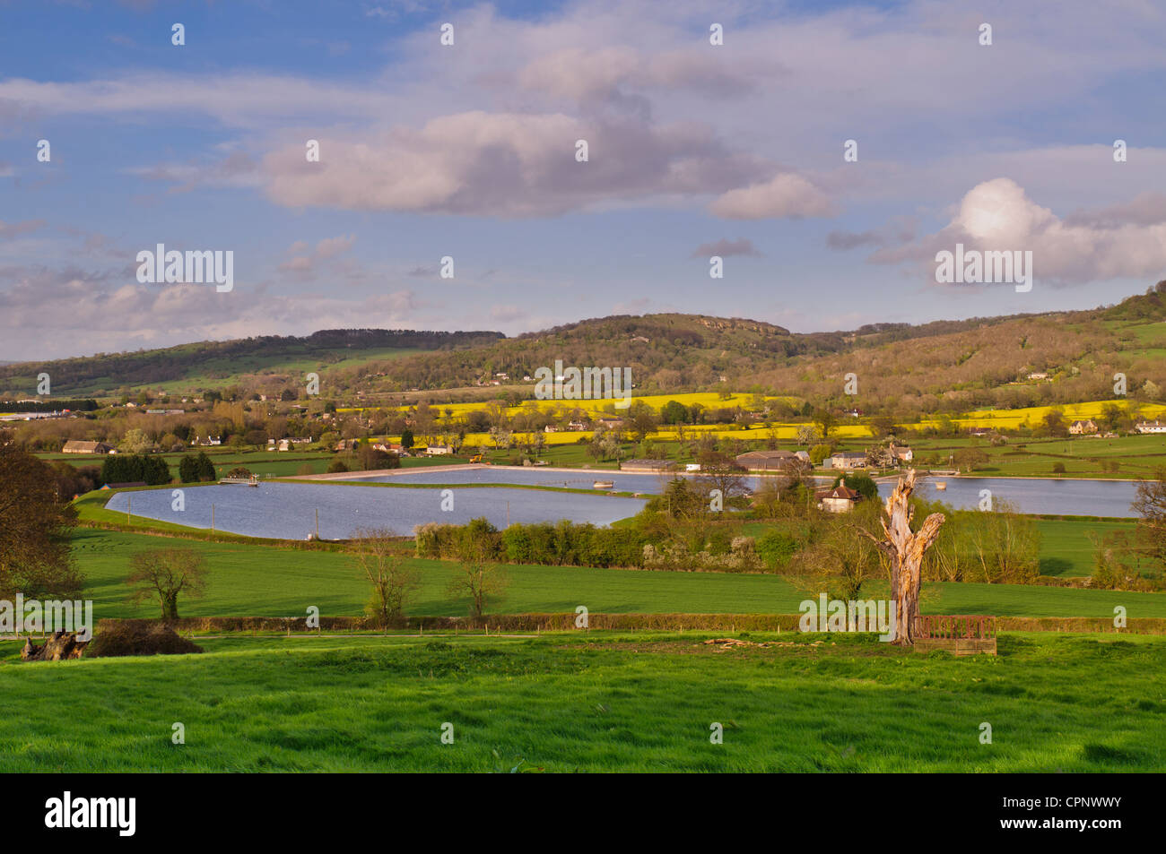 Witcombe Reservoirs, Great Witcombe, Gloucestershire, Cotswolds, UK ...