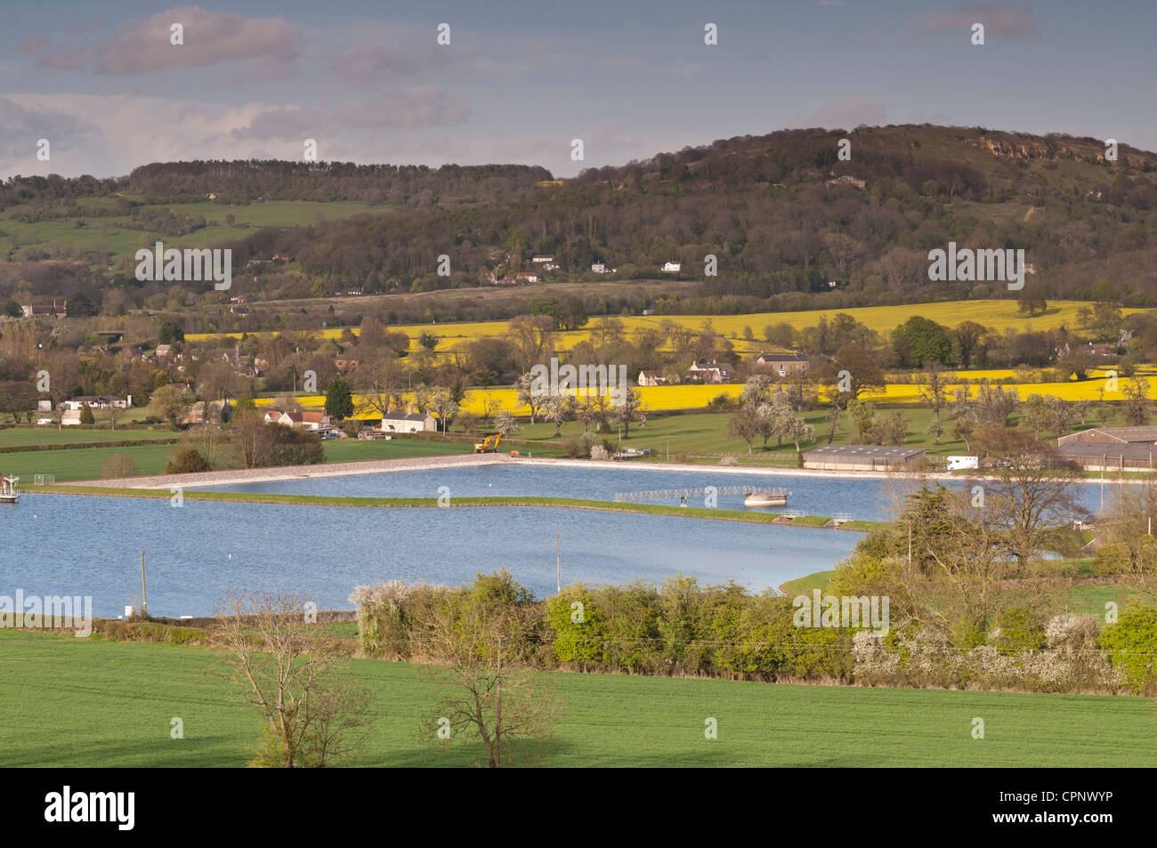 Witcombe Reservoirs, Great Witcombe, Gloucestershire, Cotswolds, UK ...