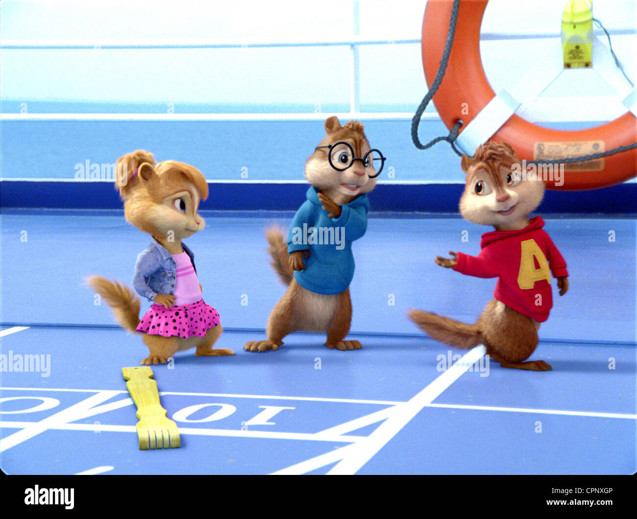 Alvin and the Chipmunks : Chip-Wrecked Stock Photo - Alamy