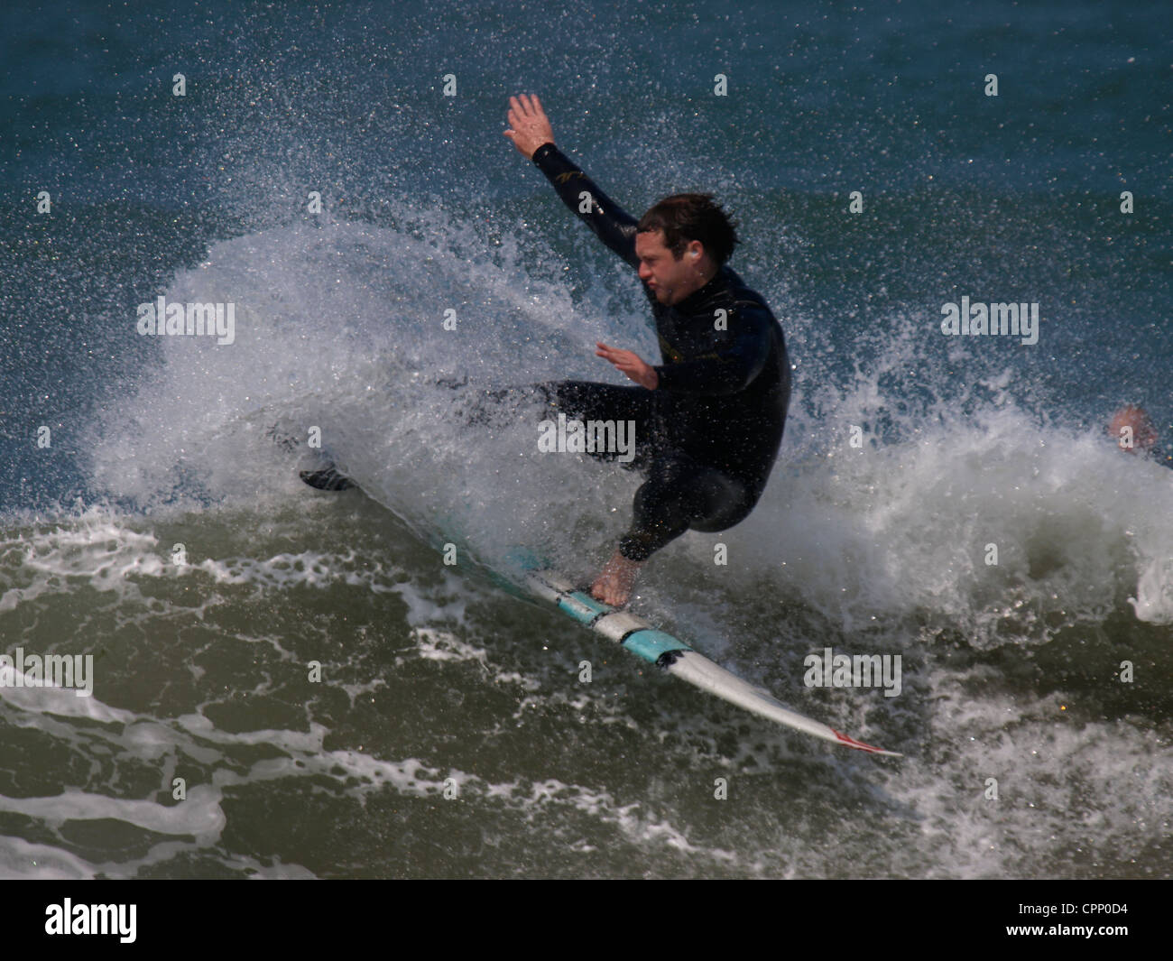 Surfer, Bude, Cornwall, UK Stock Photo - Alamy