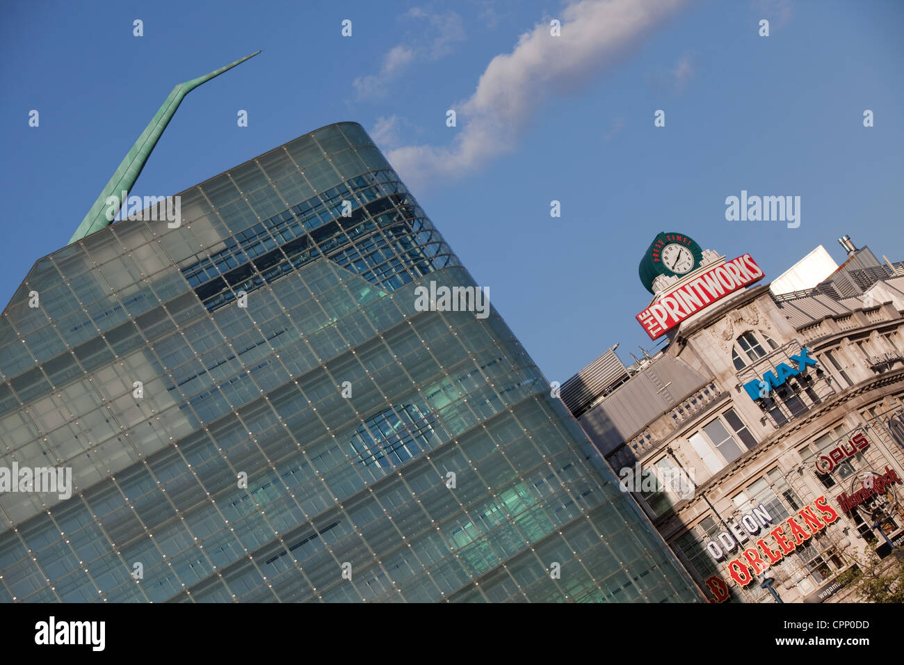 Urbis, National Football Museum in Manchester Stock Photo - Alamy