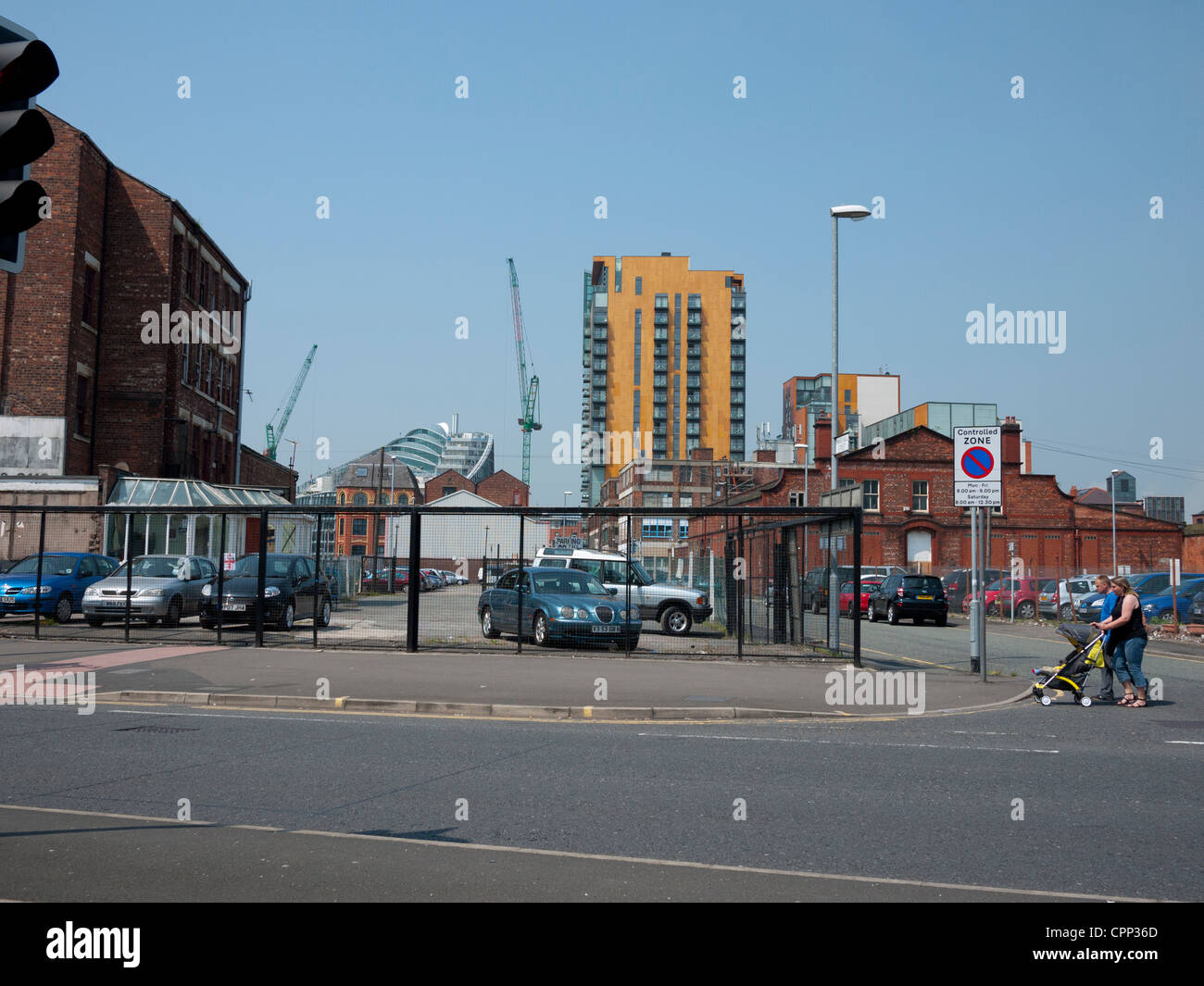 Building Development in Manchester, UK Stock Photo - Alamy