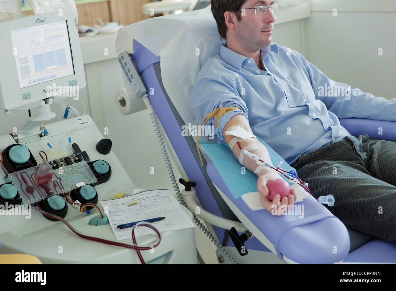 Blood plasma fractionation hi-res stock photography and images - Alamy