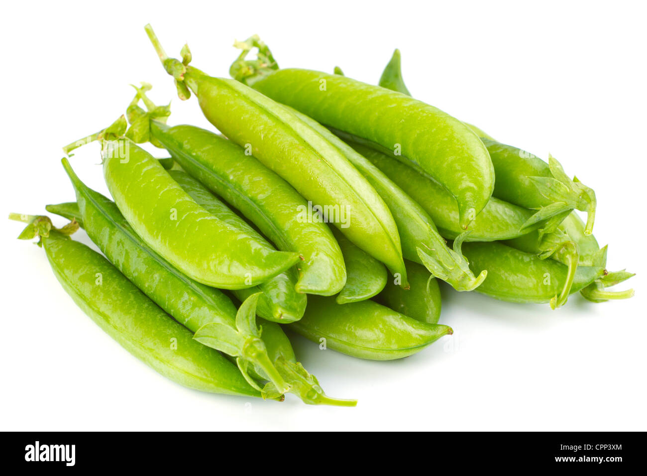 Ripe green pea pod hi-res stock photography and images - Alamy