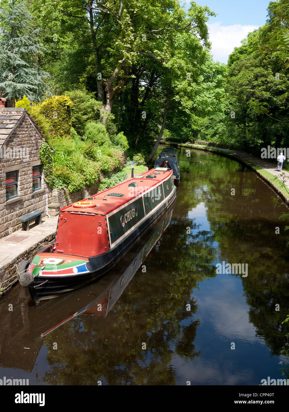 Barge uppermill hi-res stock photography and images - Alamy