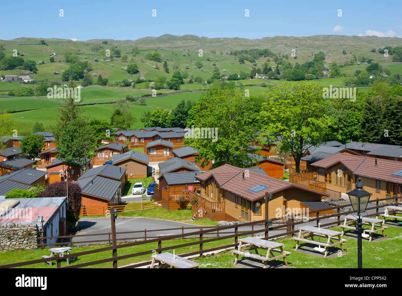 Limefitt Park, in the Troutbeck Valley, Lake District National Park ...