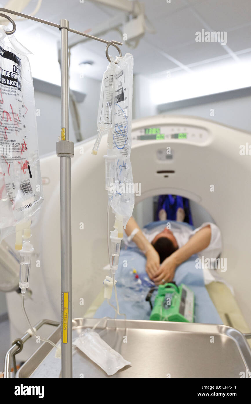 CT SCANNER EXAMINATION Stock Photo - Alamy