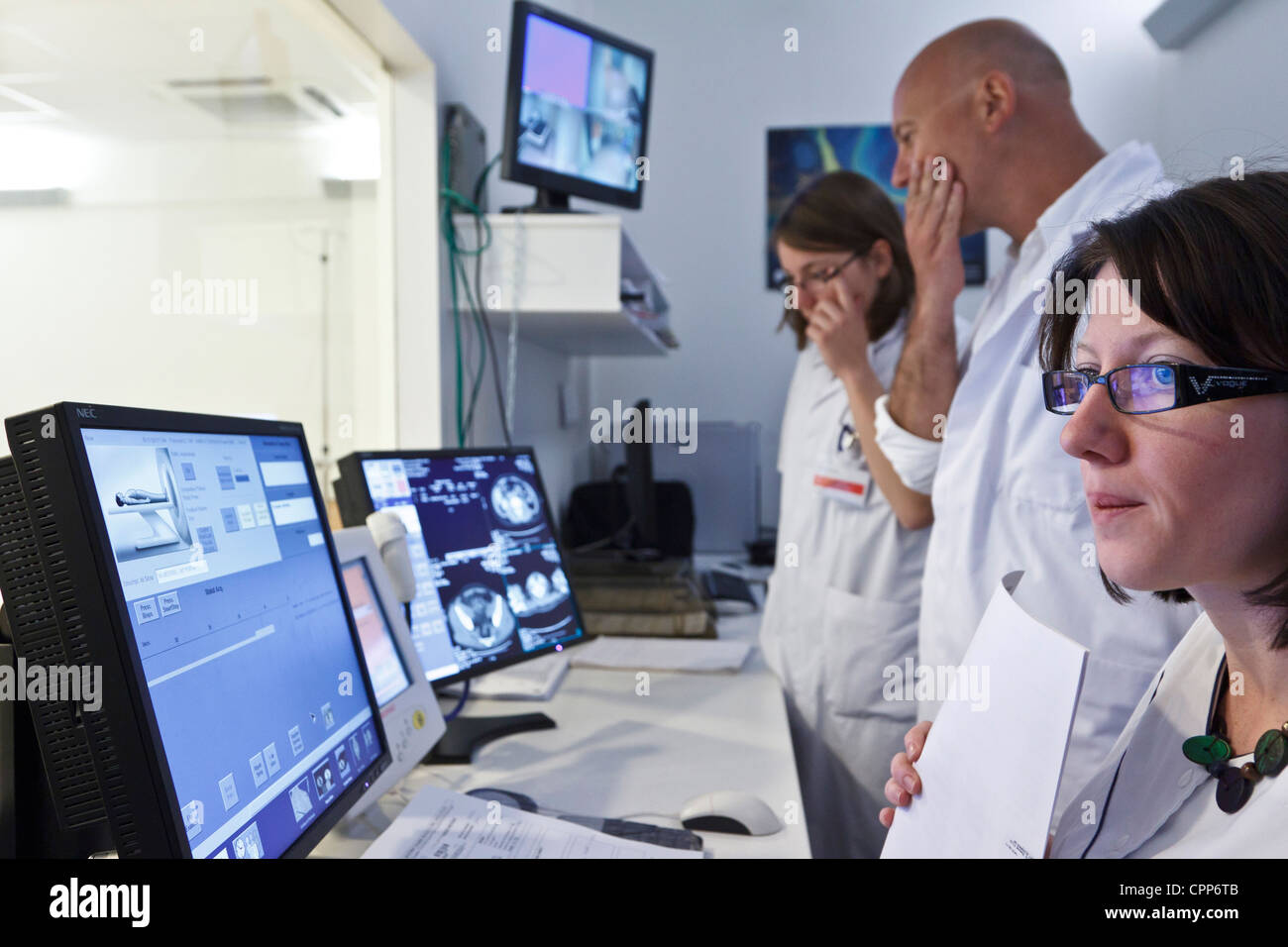 CT SCANNER EXAMINATION Stock Photo - Alamy