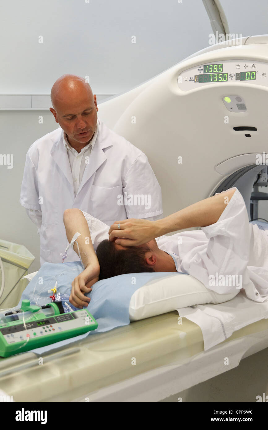 CT SCANNER EXAMINATION Stock Photo - Alamy
