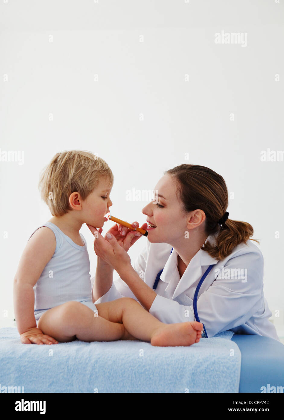 Child mouth exam hi-res stock photography and images - Alamy