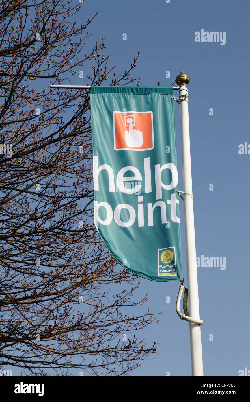 Help point sign hi-res stock photography and images - Alamy
