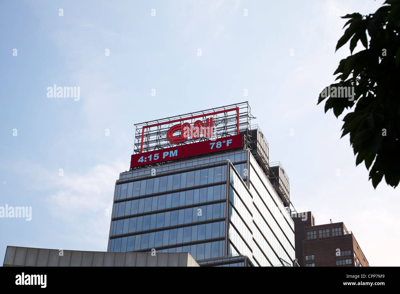 CNN building at Columbus Circle new york city manhattan icon iconic ...