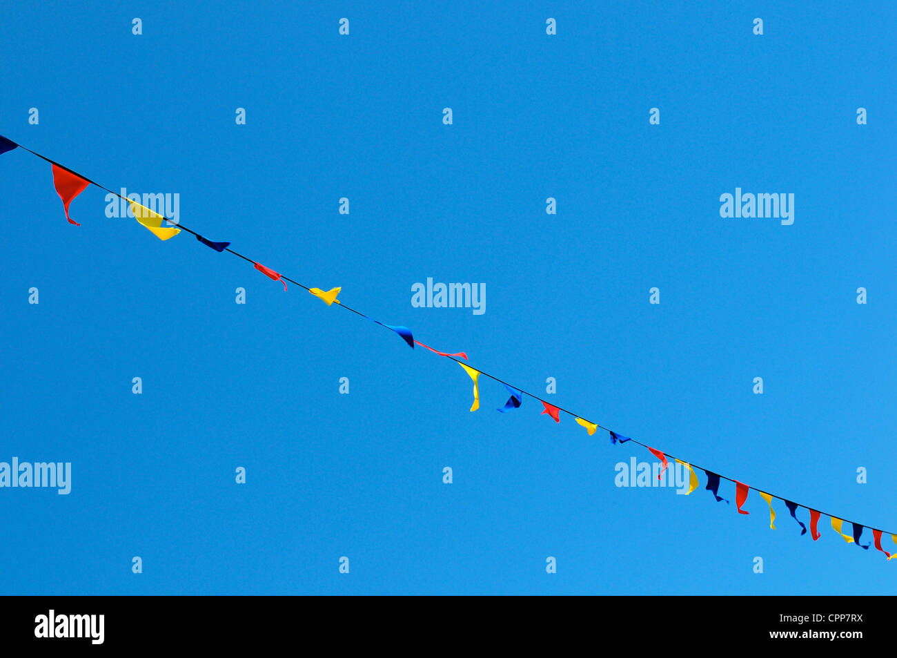 String of bunting hi-res stock photography and images - Alamy