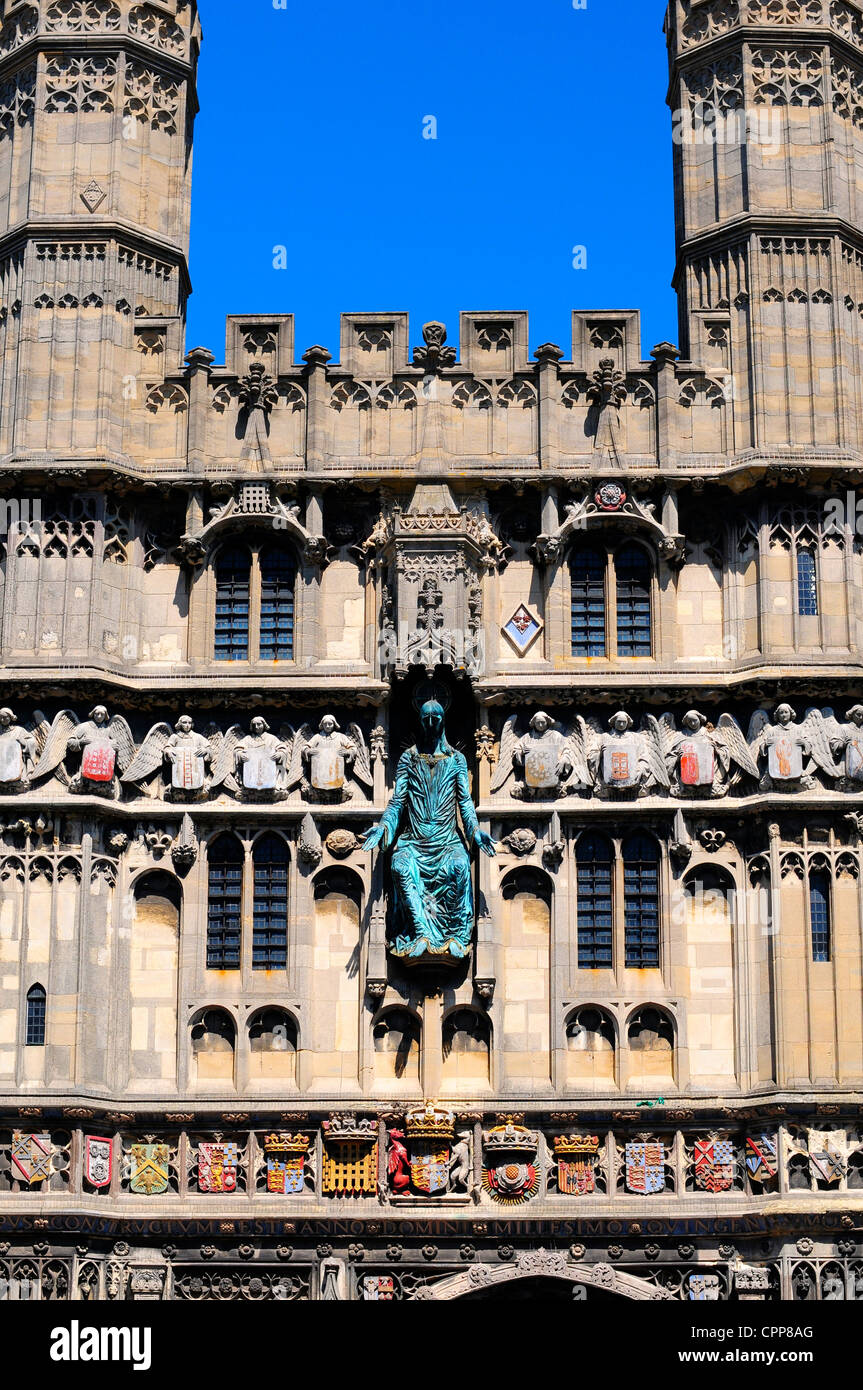 Christ Church Gate - the entrance to Canterbury Cathedral, Canterbury ...