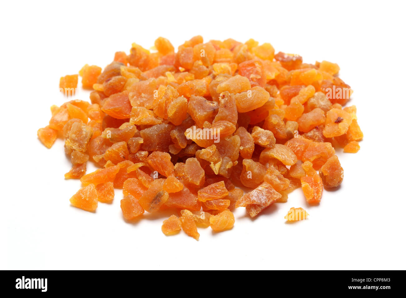 pile chopped dry apricots Stock Photo - Alamy
