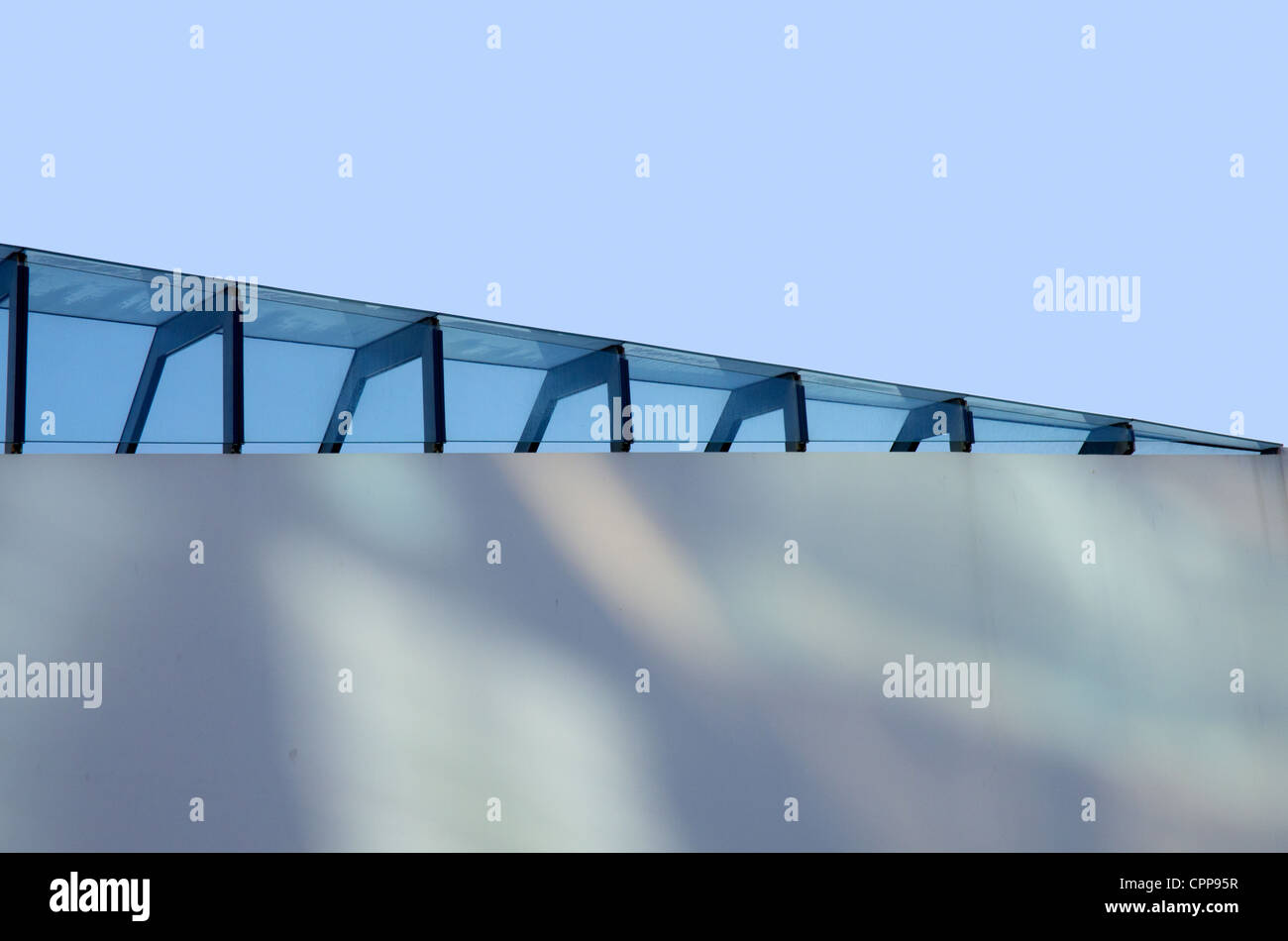 Glazed pedestrian bridge hi-res stock photography and images - Alamy