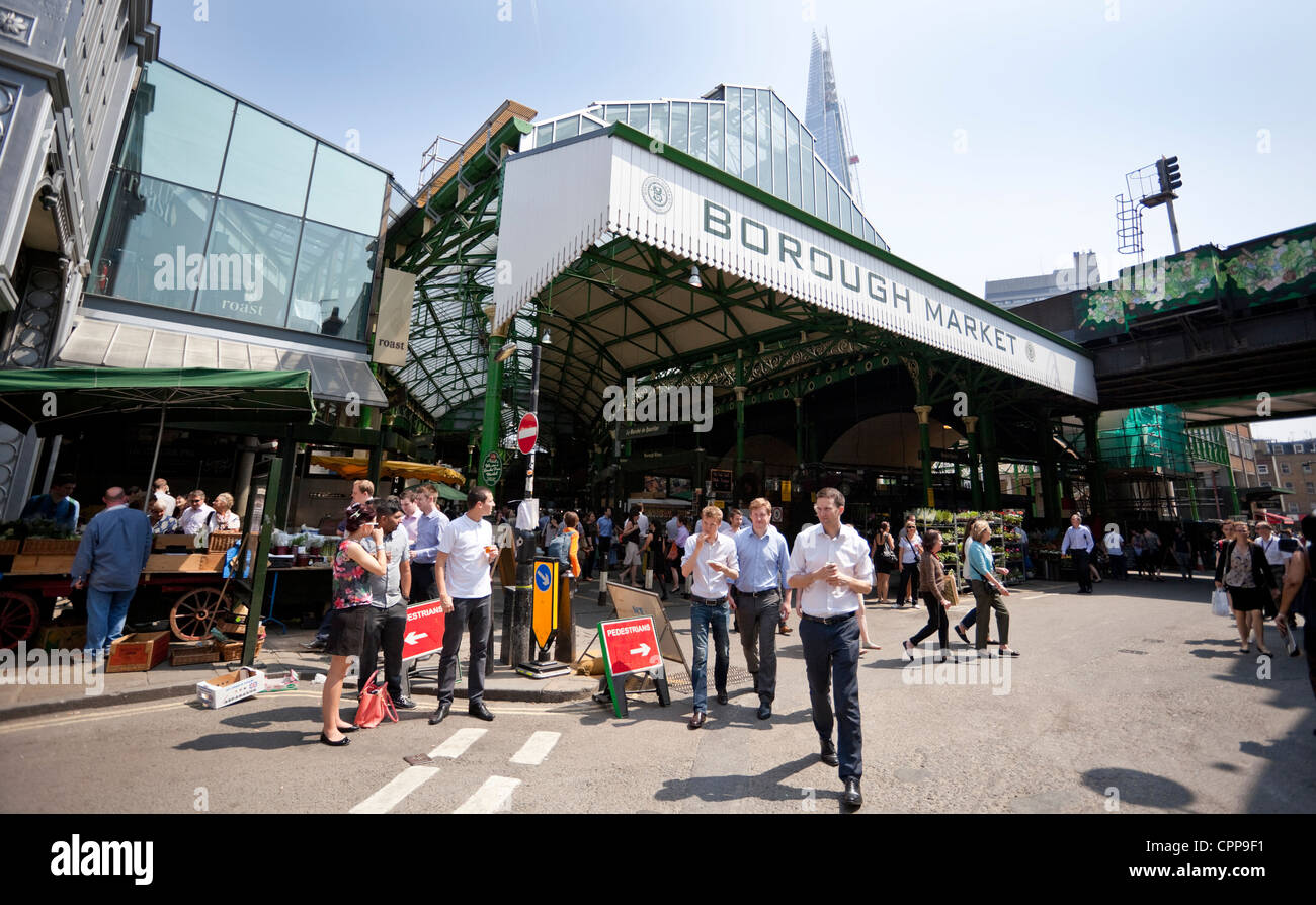 Borough market street hi-res stock photography and images - Alamy