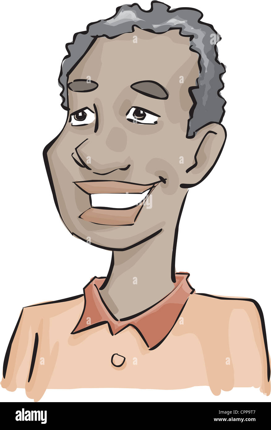african man with a great smile Stock Photo - Alamy