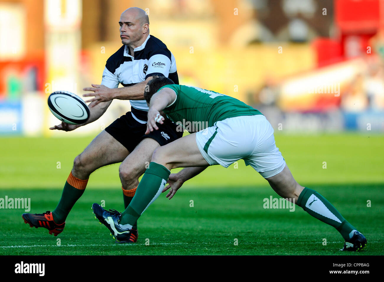 29.05.2012 Gloucester, England. Barbarians FC Argentinian Fly-Half (#10 ...