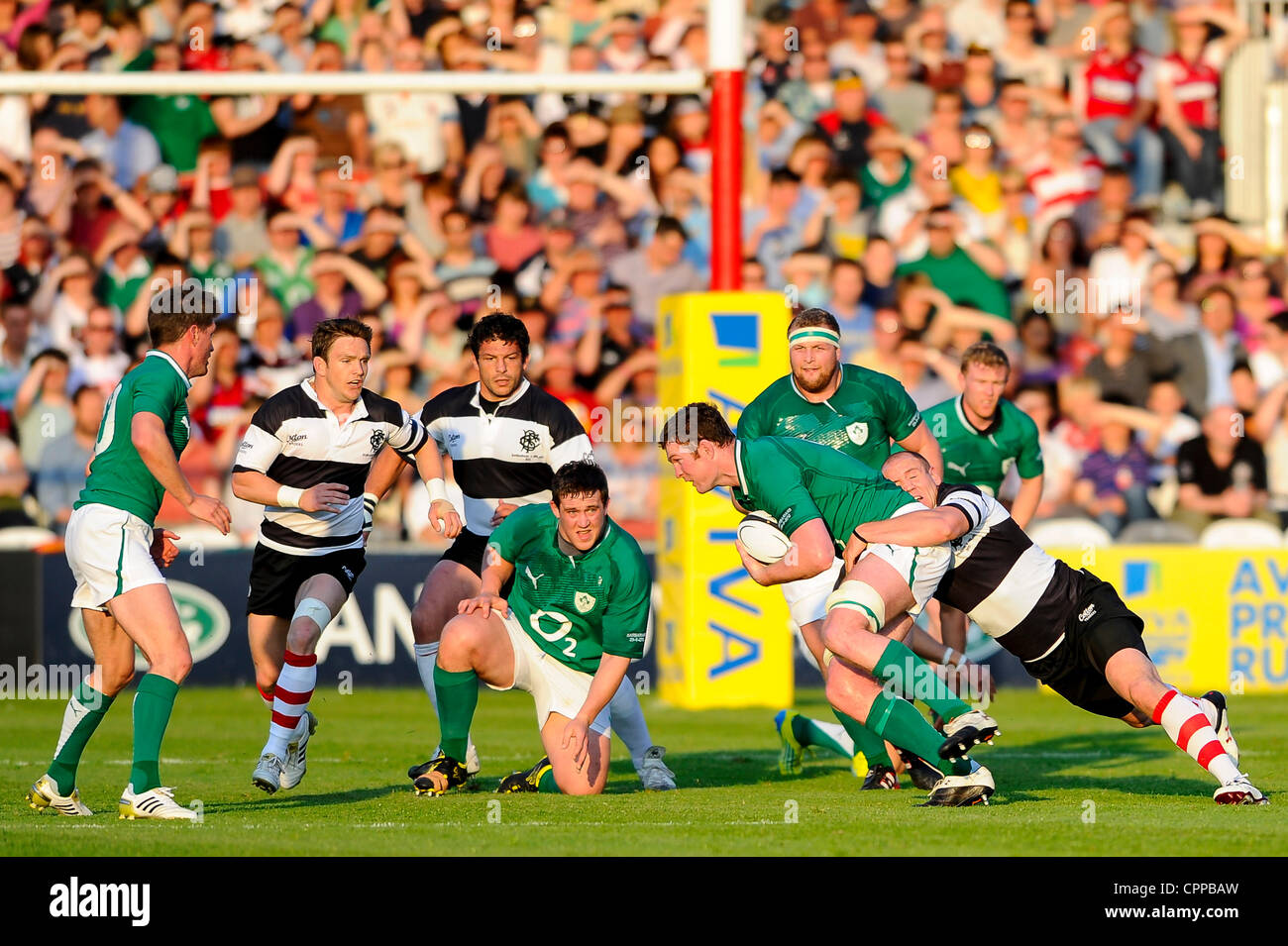 29.05.2012 Gloucester, England. Ireland Inside Centre (#12) Paddy ...