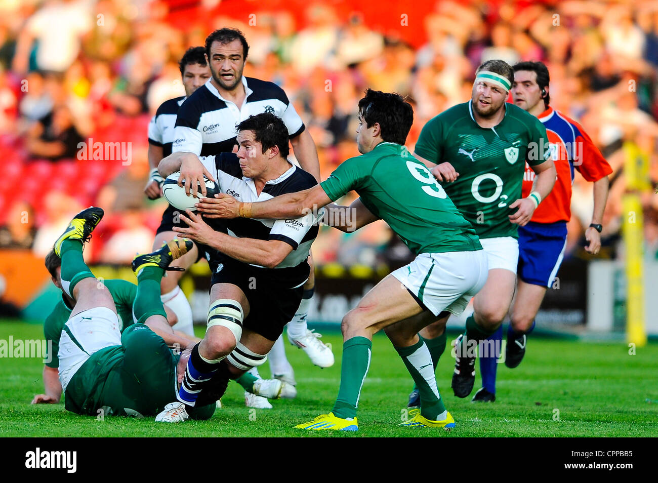 29.05.2012 Gloucester, England. Barbarians FC South African Flanker (#7 ...