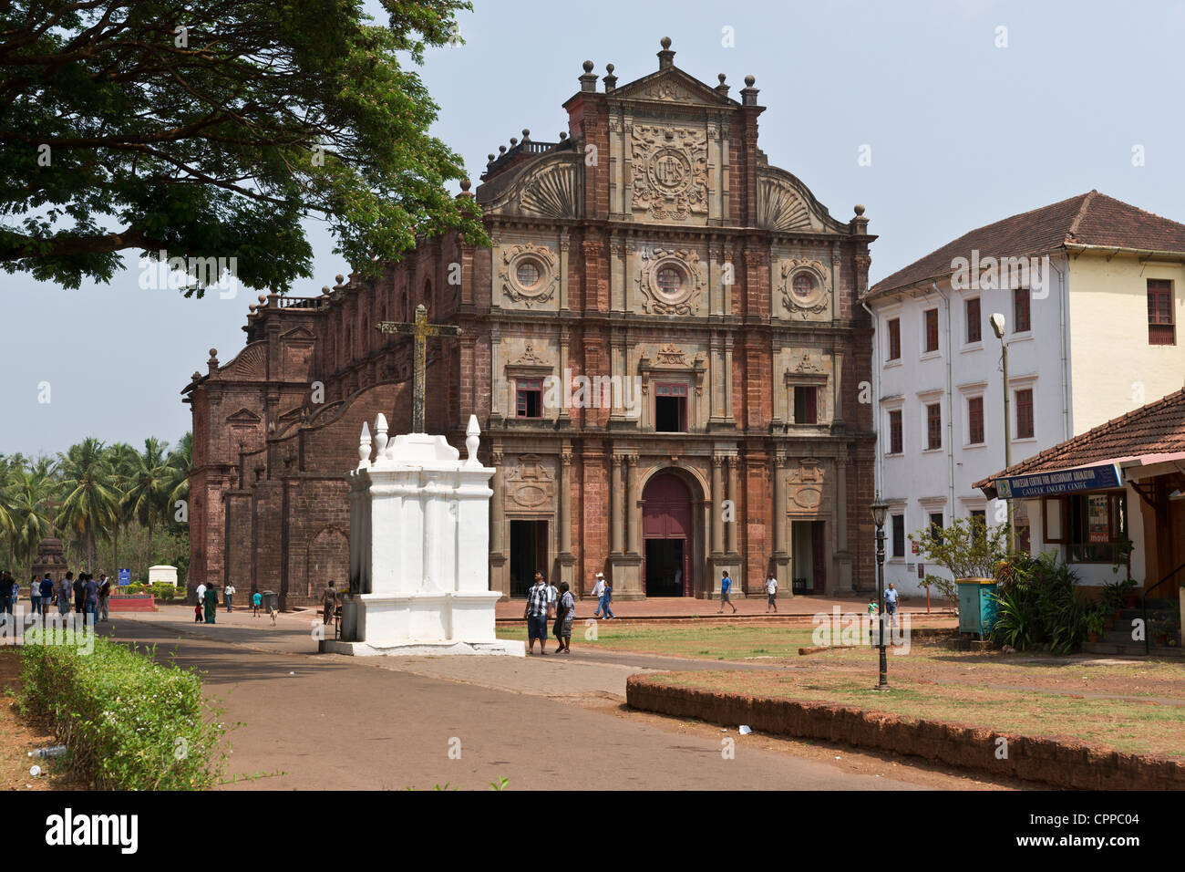 The Basilica of Bom Jesus, Old Goa, Goa Stock Photo - Alamy