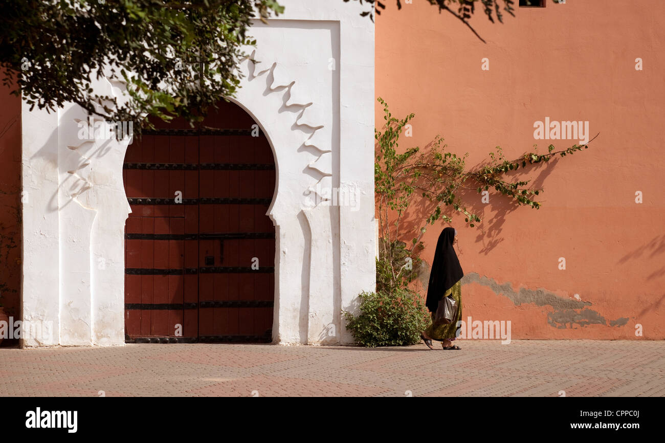 Marrakech street scene, Morocco Africa Stock Photo - Alamy