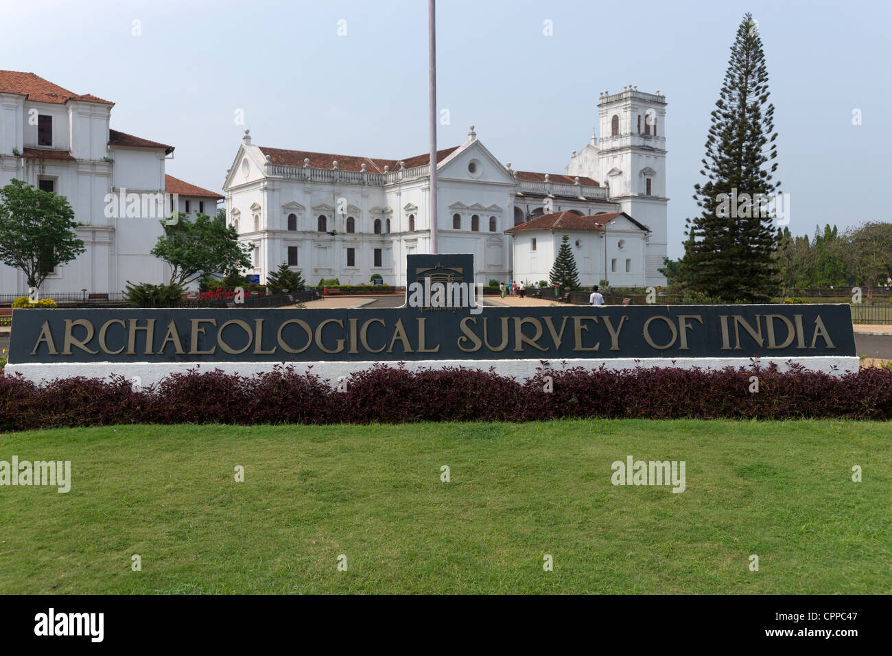 The Sé Cathedral of Santa Catarina, known as Se Cathedral, Old Goa ...