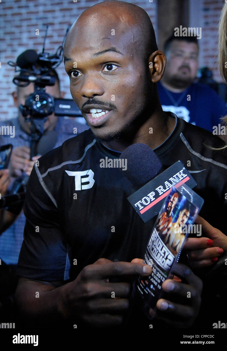 May 29,2012. Los Angeles CA. USA. Timothy Bradley workouts for the news ...