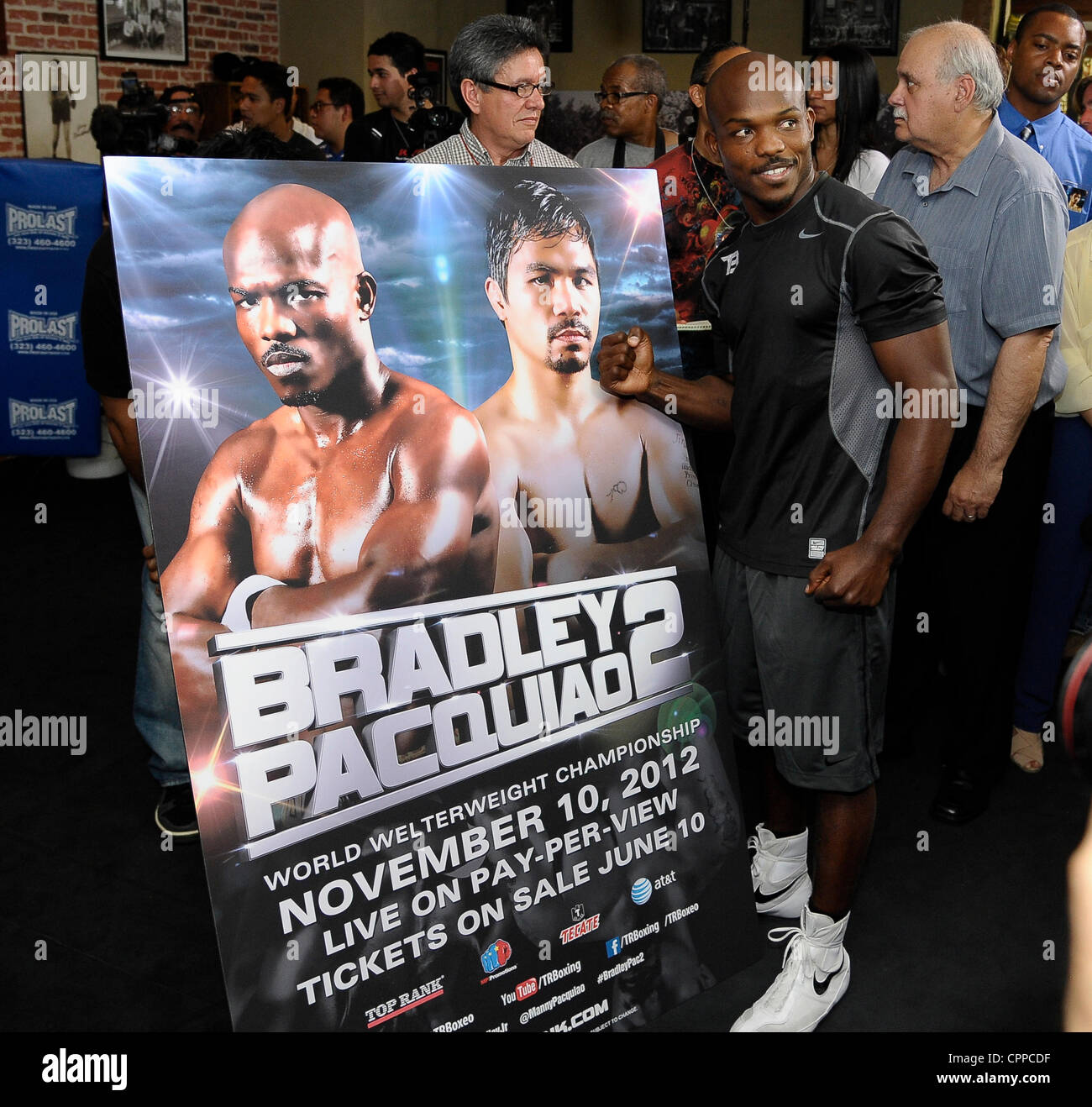 May 29,2012. Los Angeles CA. USA. Timothy Bradley workouts for the news ...