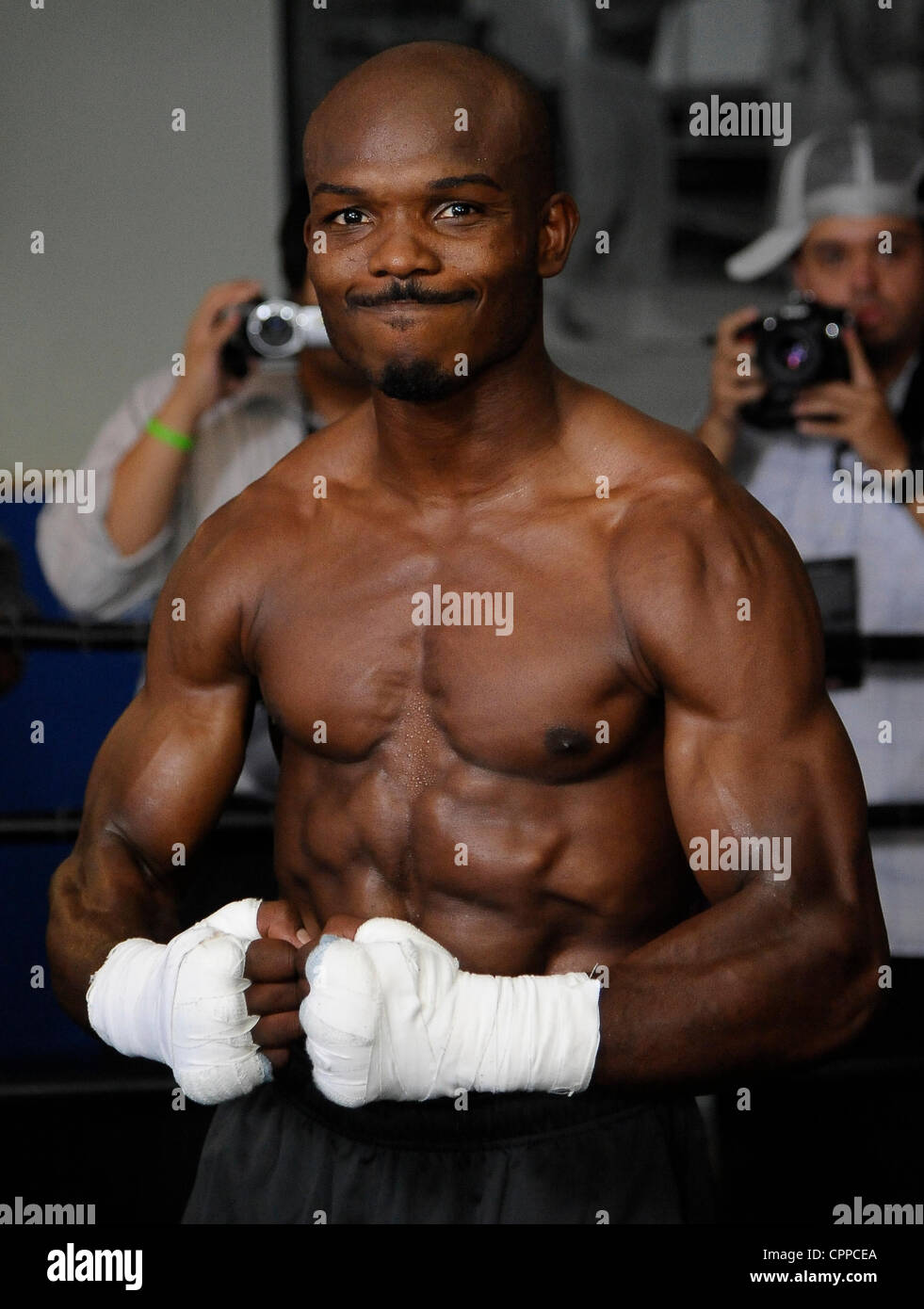 May 29,2012. Los Angeles CA. USA. Timothy Bradley workouts for the news ...