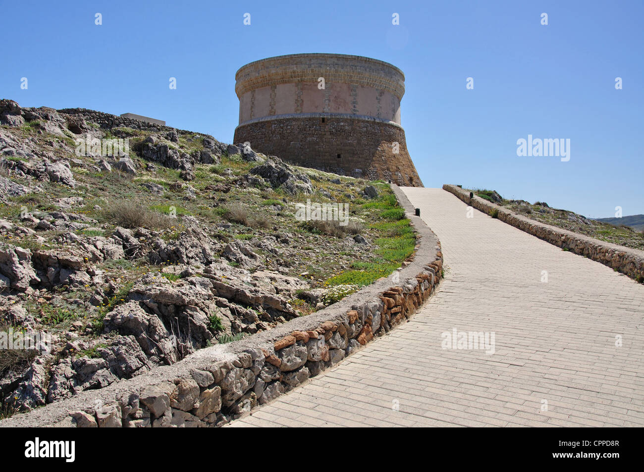 Playas de fornells beach menorca hi-res stock photography and images ...