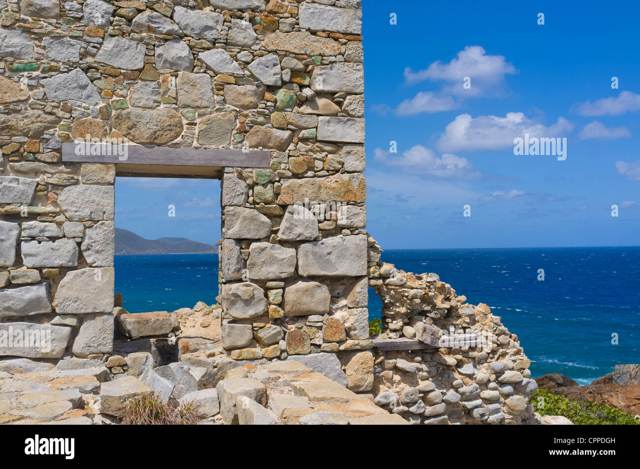 Copper mine ruins virgin gorda hi-res stock photography and images - Alamy