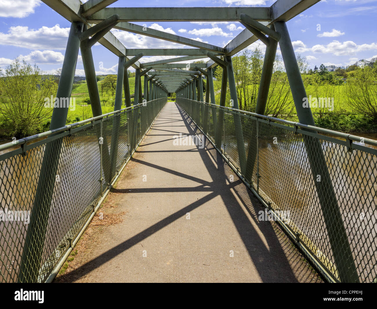 Arley footbridge hi-res stock photography and images - Alamy