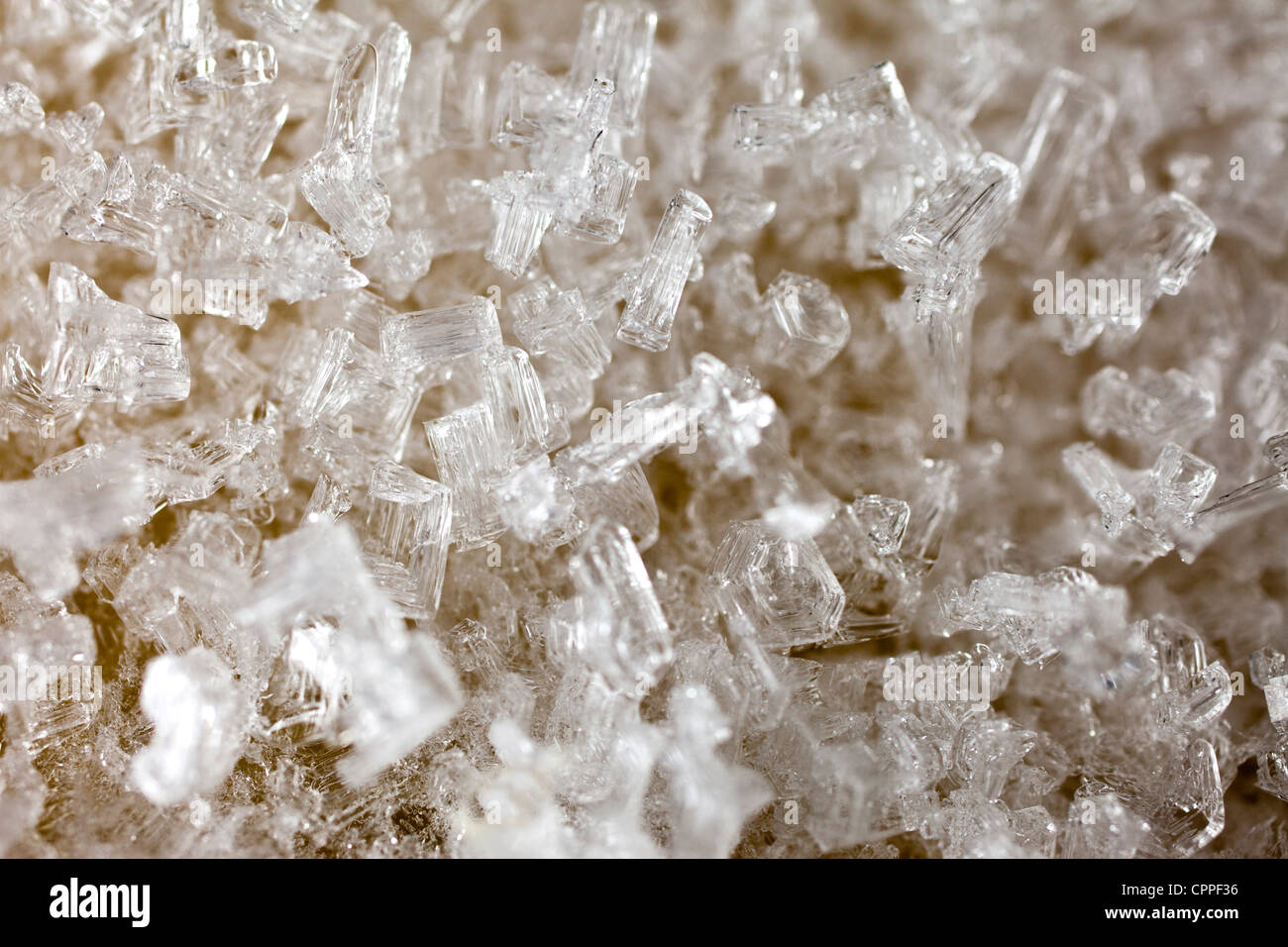 Salt crystal pattern hi-res stock photography and images - Alamy