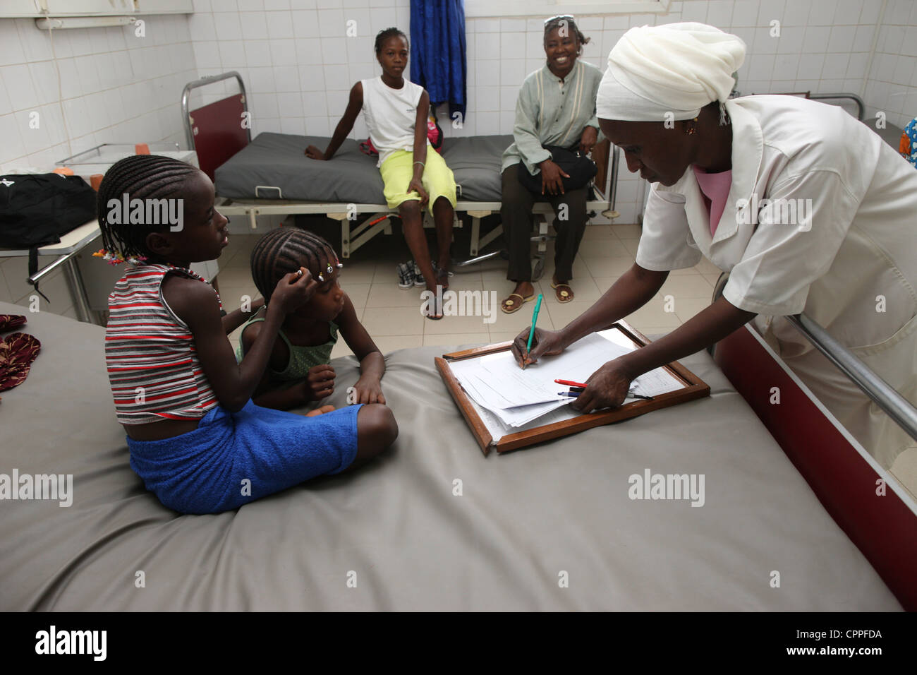 A HOSPITAL IN AFRICA Stock Photo - Alamy
