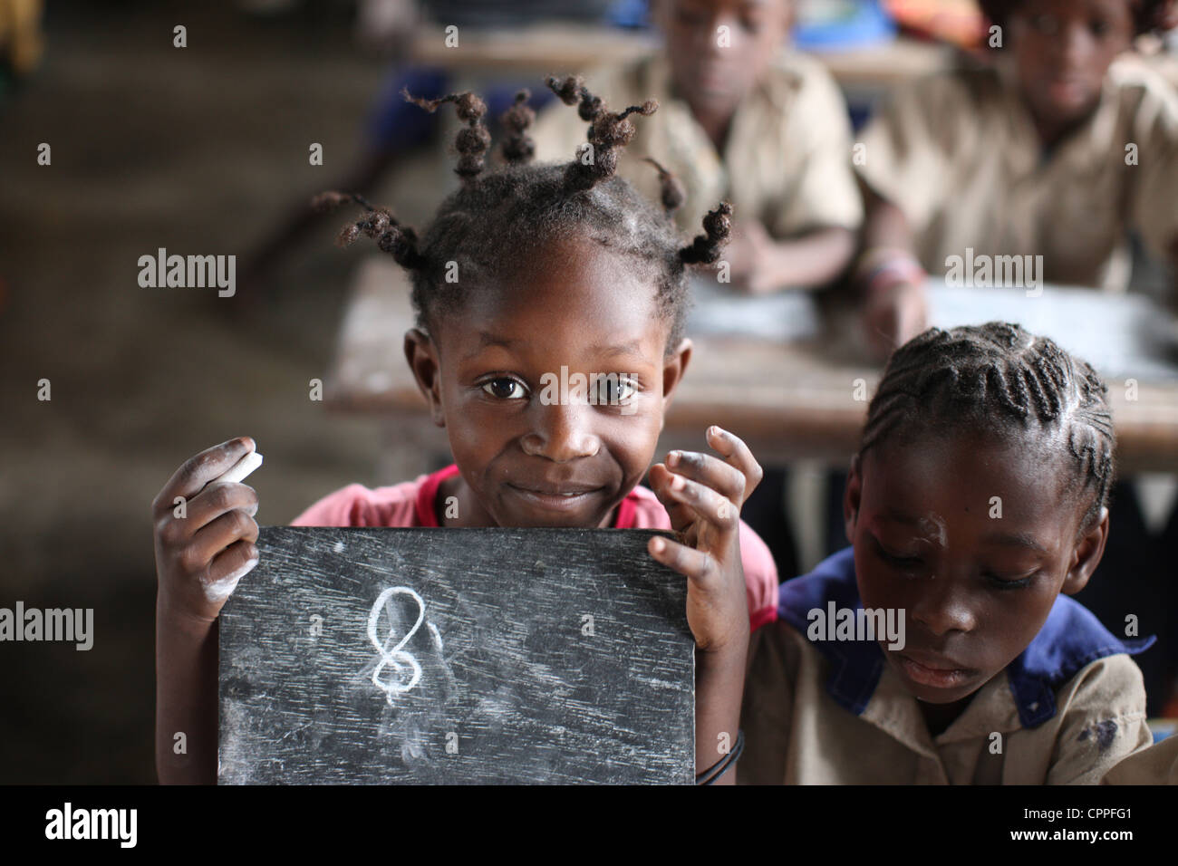 TEACHING IN AFRICA Stock Photo - Alamy
