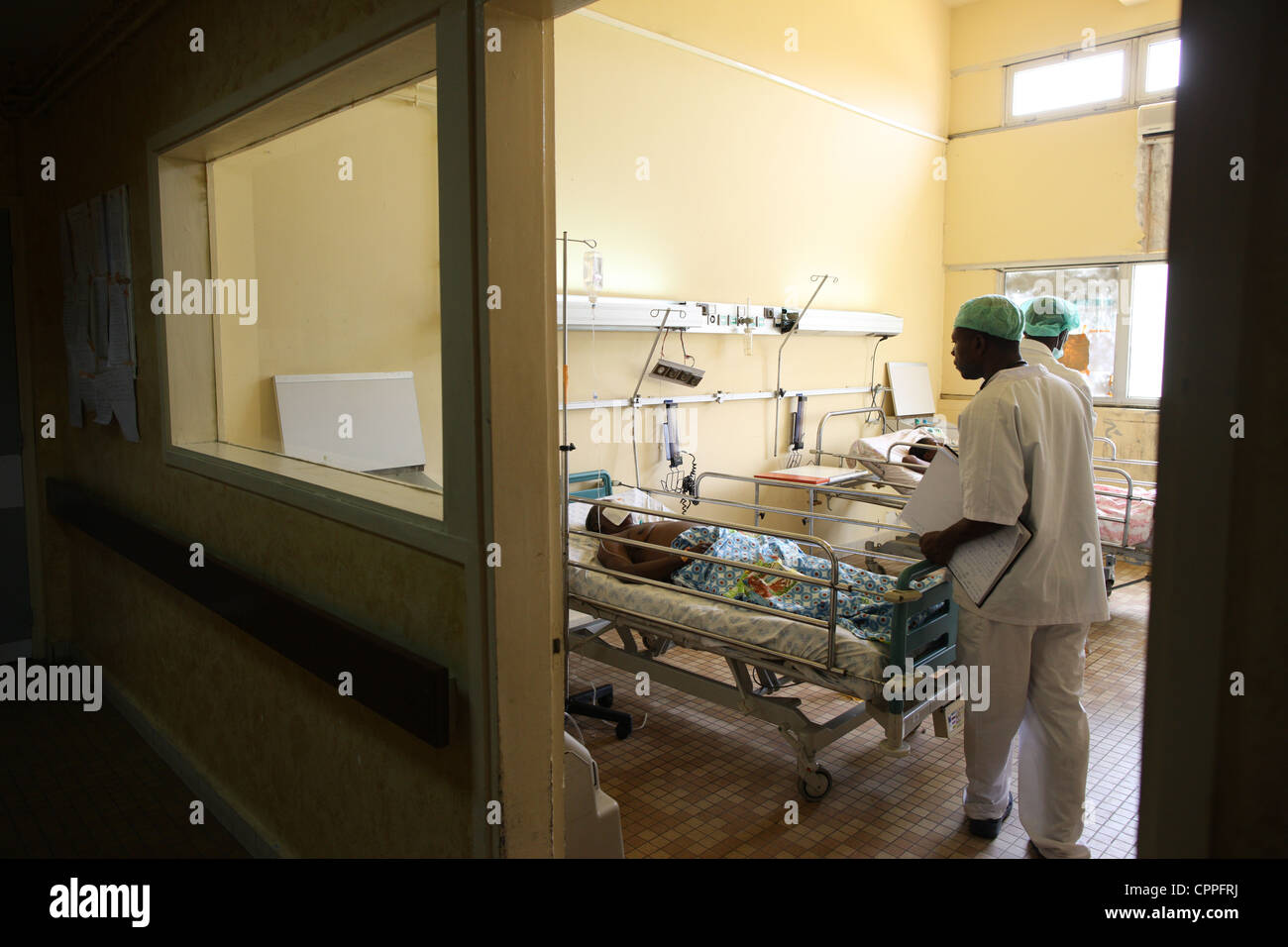 A HOSPITAL IN AFRICA Stock Photo - Alamy