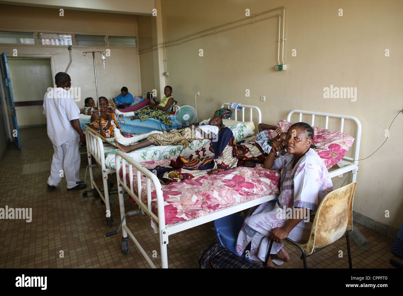 A HOSPITAL IN AFRICA Stock Photo - Alamy
